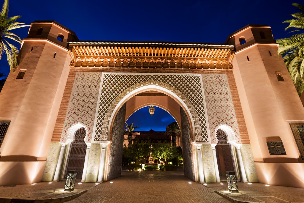 Итальянский ресторан SESAMO в отеле Royal Mansour Marrakech